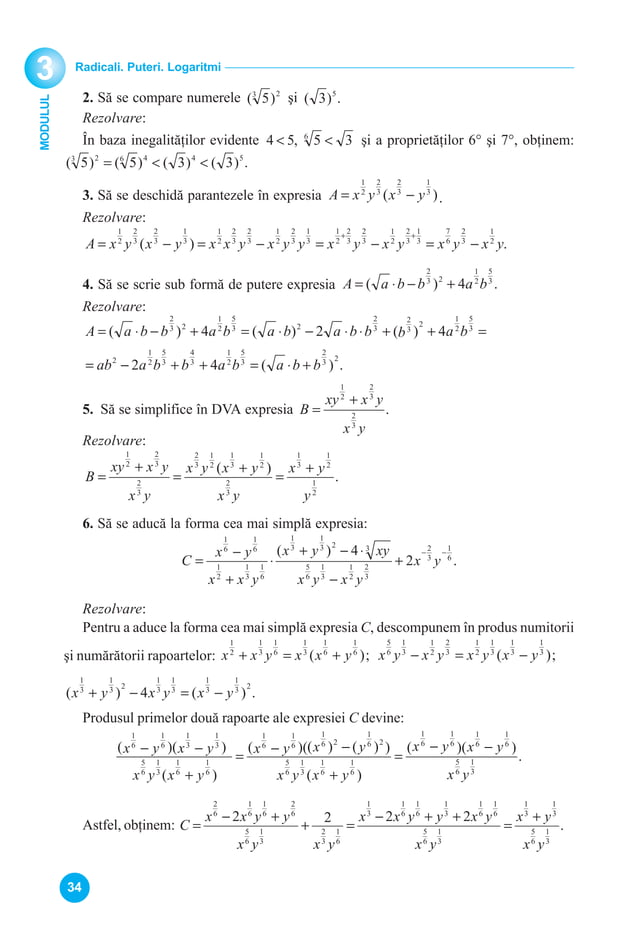 X matematica (in limba romana) | PDF