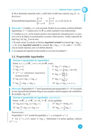 X matematica (in limba romana) | PDF