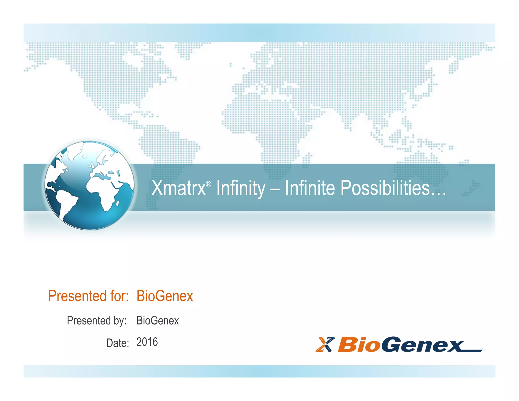 Automated tissue stainer - Xmatrx infinity | PDF