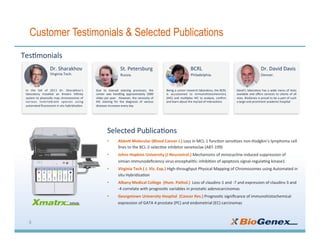 Automated tissue stainer - Xmatrx infinity | PDF