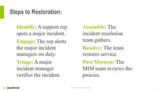 Best Practices in Major Incident Management | PDF