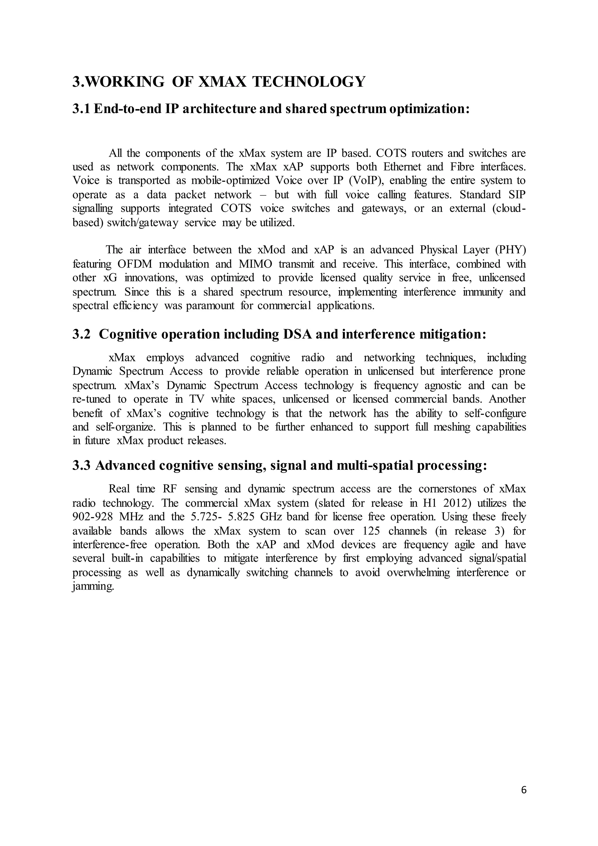 Xmax Technology Doc | DOCX