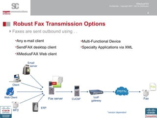 XMediusFax Over IP Network Fax Server | PPT
