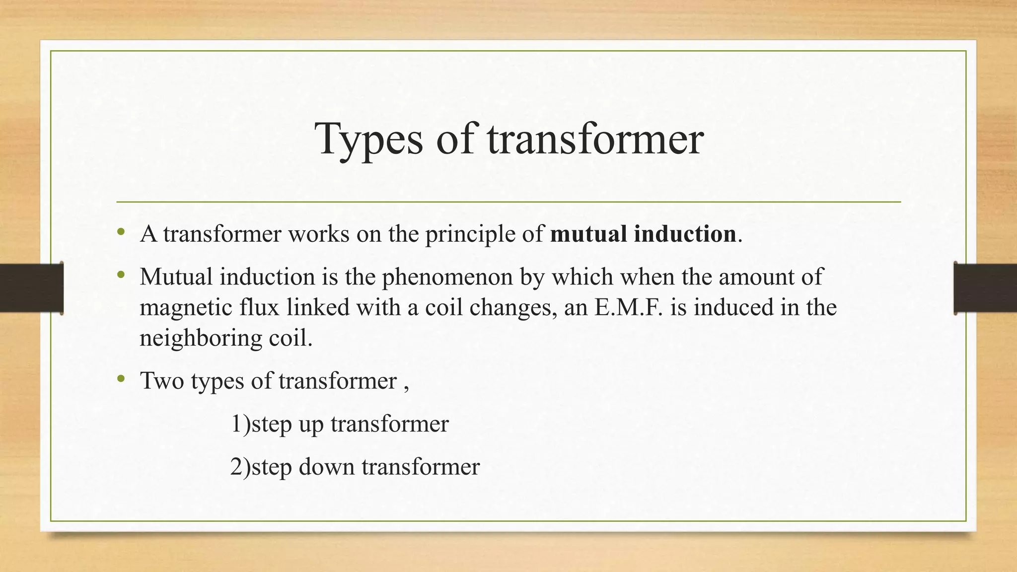 transformer ppt | PPTX