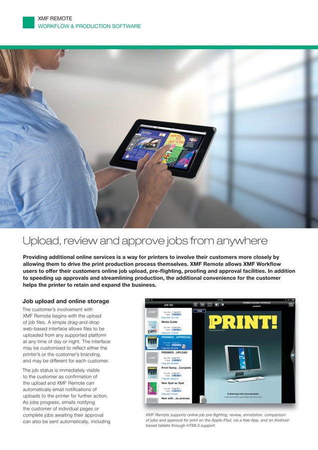 FUJIFILM XMF Remote product brochure | PDF