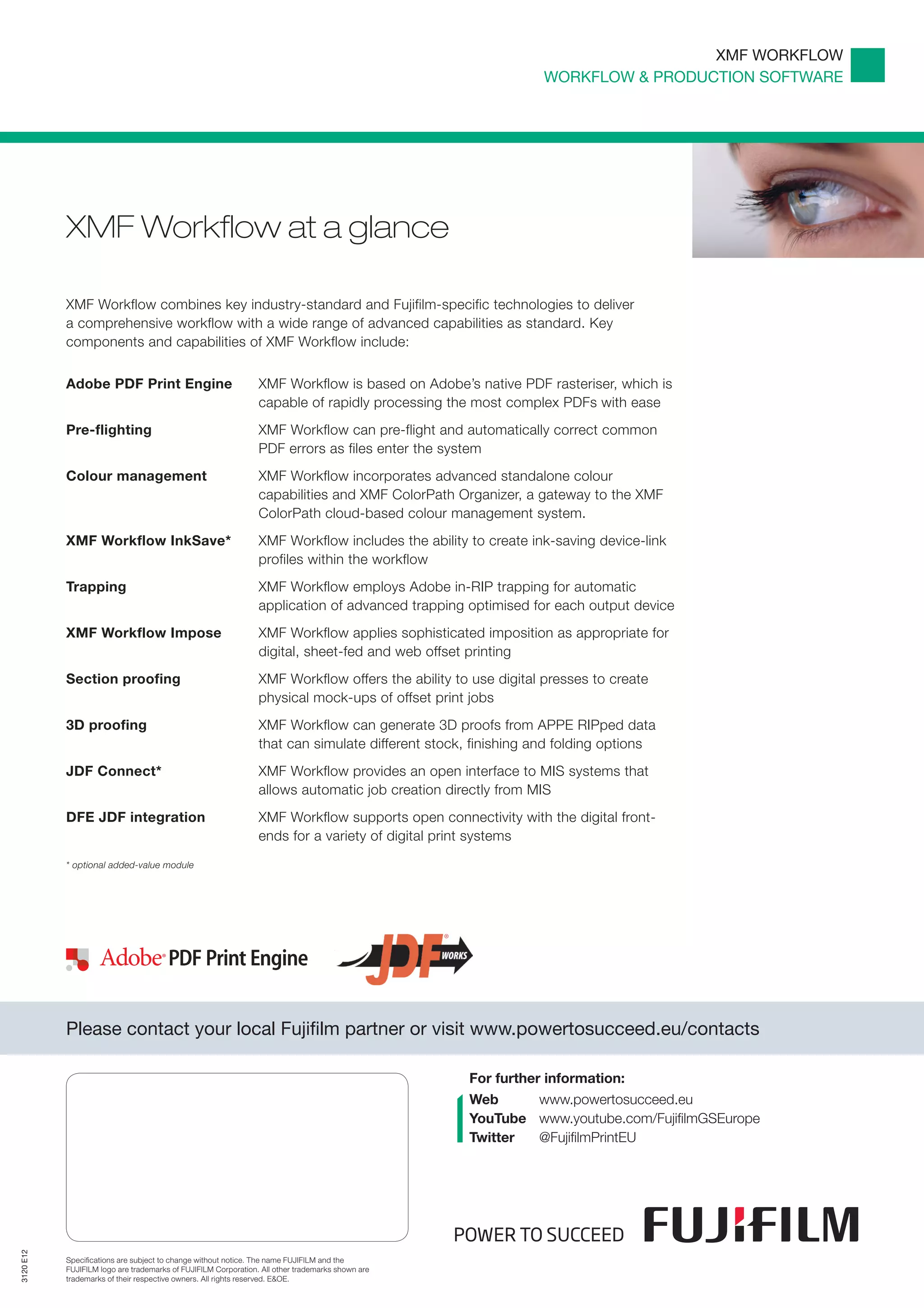 FUJIFILM XMF Workflow brochure | PDF