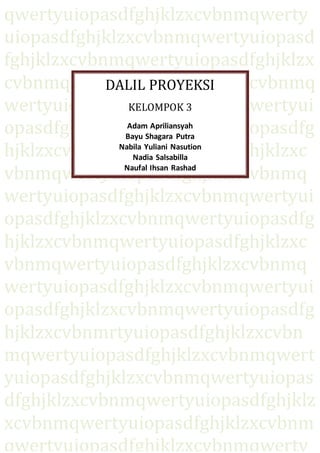 Dalil Proyeksi | PDF