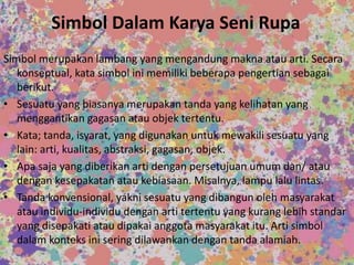 Jenis, Simbol, dan Nilai Estetika Dua Dimensi dan Tiga Dimensi | PPTX