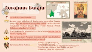 Kerajaan Banjar, Gowa-Tallo, dan Maluku | PPTX