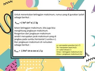 X MIPA A KELOMPOK 4 GERAK PARABOLA.pptx