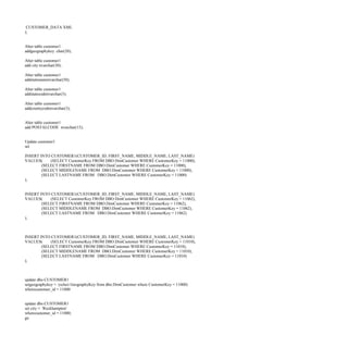 Relational / XML DB -SQL Server & Oracle Database | PDF