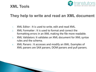 XML | Computer Science | PPTX | Web Design and HTML | Internet