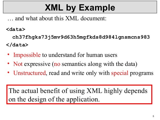Xml Lecture Notes
