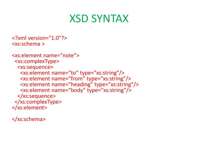 Xml | PPT