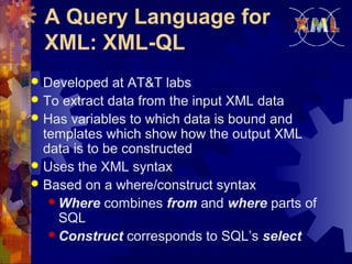 Xml 215-presentation | PPT