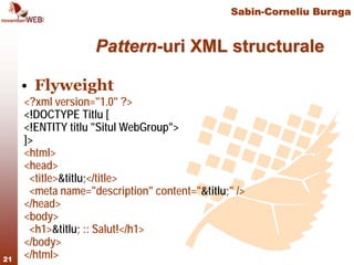 XML Design Patterns | PPT