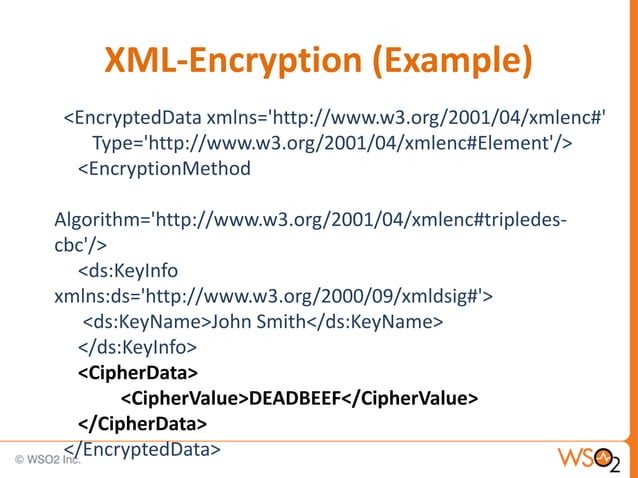 XML Encryption | PPT