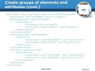 XML Schema | PPT