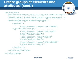 XML Schema | PPT
