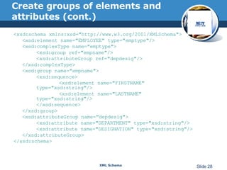 XML Schema | PPT