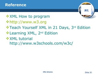 XML Schema | PPT