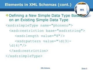 XML Schema | PPT