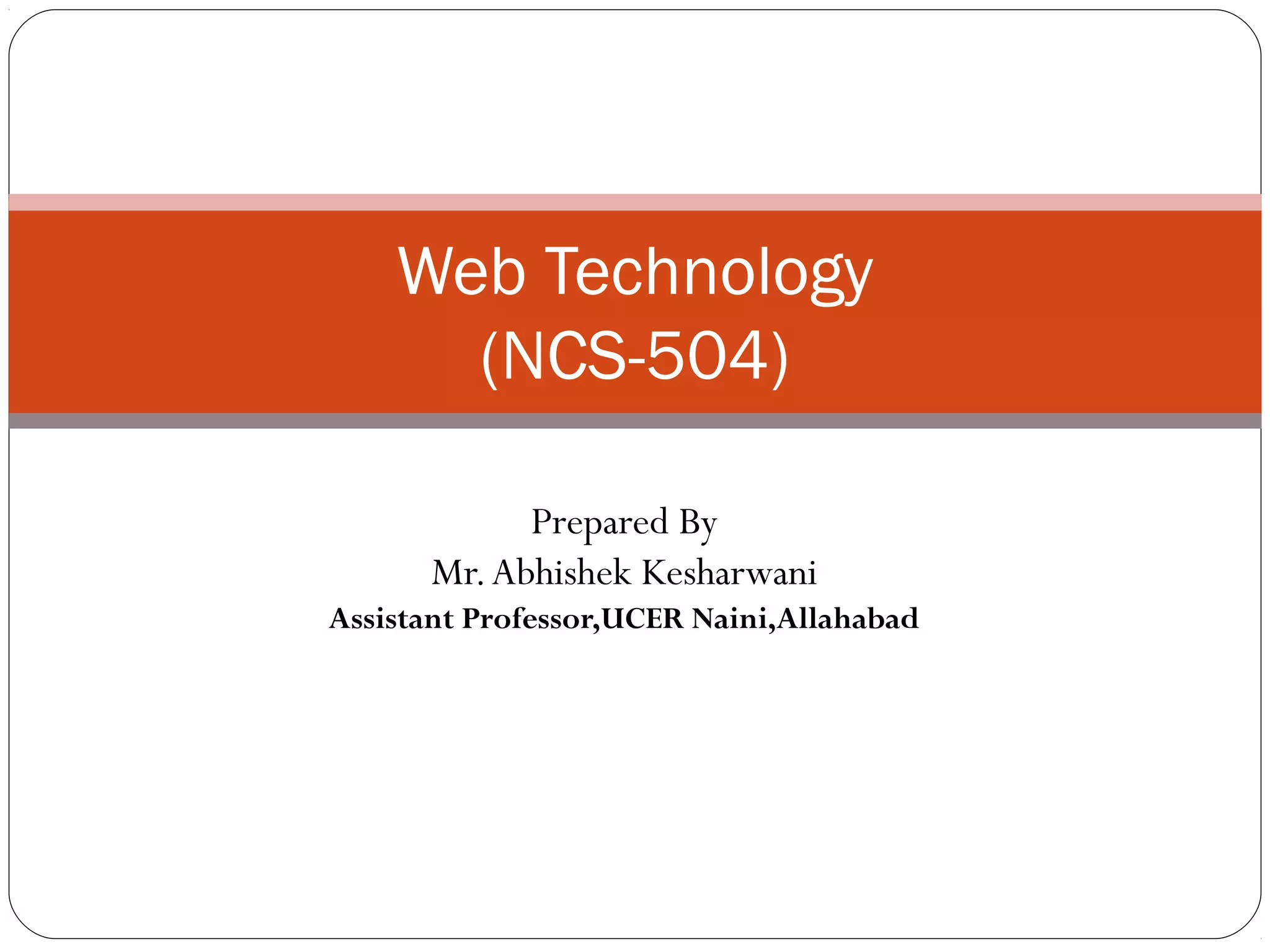 uptu web technology unit 2 Xml2 | PPT