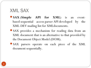 uptu web technology unit 2 Xml2 | PPT