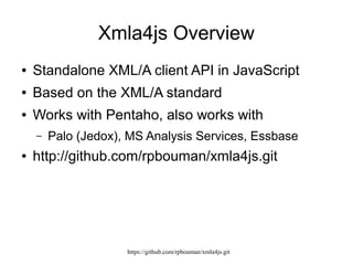 Xml4js pentaho | PPT