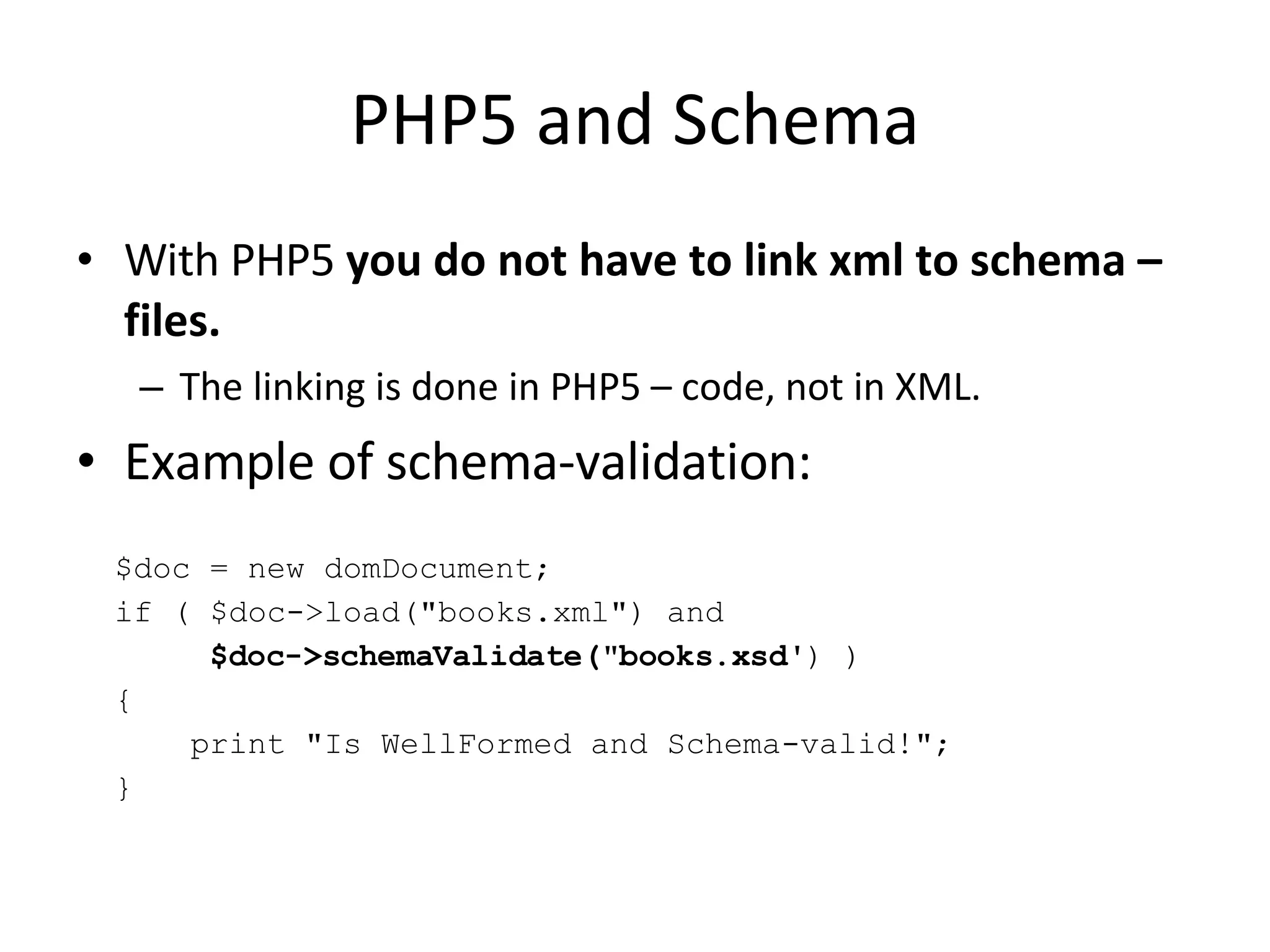 XML Schema (W3C) | PPT