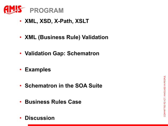 XML Business Rules Validation with Schematron | PPT