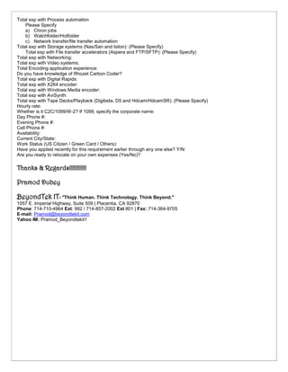 Xml Developer Los Angeles, Ca | PDF