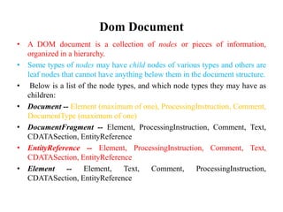 Xml dom | PPT
