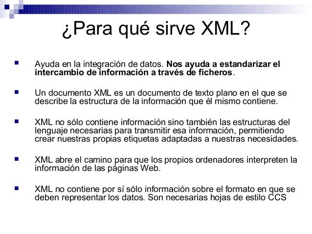 ¿Para Qué Sirve El Xml? _ Qué es HTML y cómo utilizarlo (guía para ...