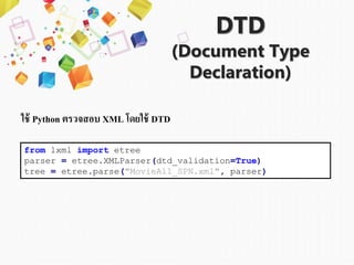 To try and create DTD and XML Schema | PPT