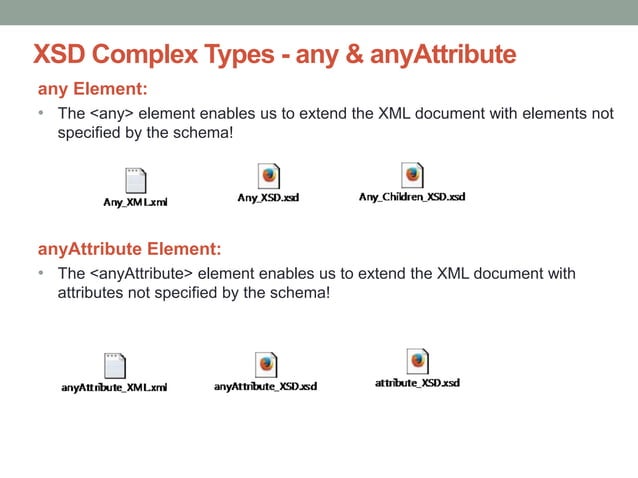 XML, DTD & XSD Overview | PPTX | Web Design and HTML | Internet