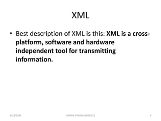 XML(EXtensible Markup Language). XML(EXtensible Markup Language).pptppt | PPT