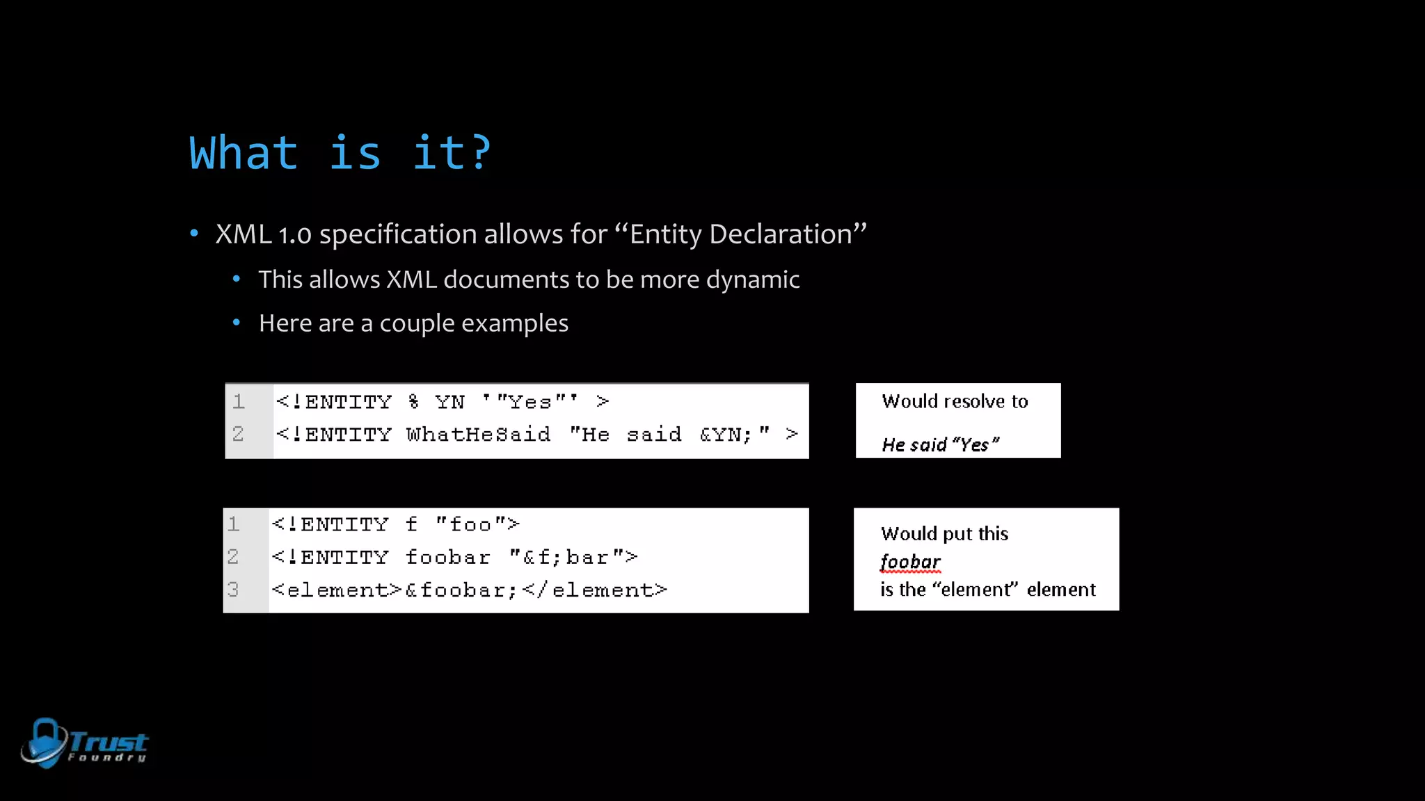 Xml external entities [xxe] | PPT
