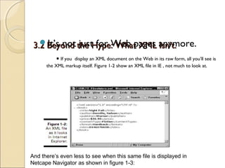 Lecture 1 - Getting to know XML | PPT
