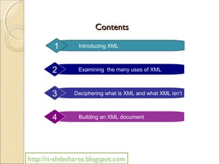 Lecture 1 - Getting to know XML | PPT