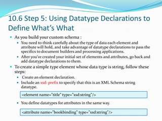 Xml For Dummies Chapter 10 Building A Custom Xml Schema it-slideshares.blogspot.com