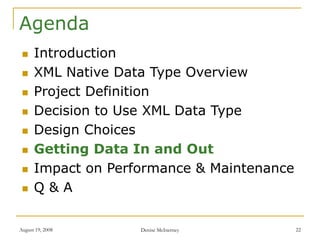 XML In My Database! | PDF