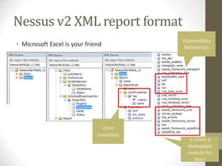 XML Interfaces to the popular Nessus Scanner | PDF