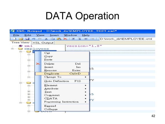 Xml Introduction Practice Ppt