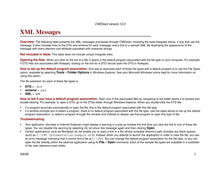 Xml messages | PDF