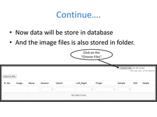 CRUD Operation of images through XML | PPTX | Databases | Computer Software and Applications