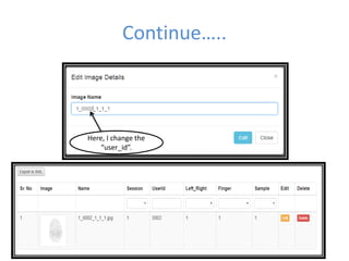 CRUD Operation of images through XML | PPTX | Databases | Computer Software and Applications