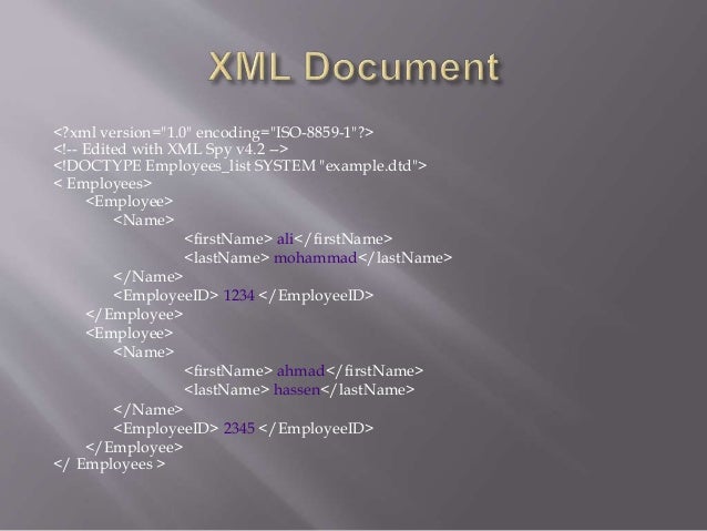 Xml Overview