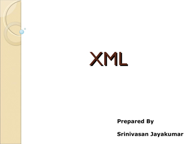 Java XML Parsing | PPT Java XML Parsing | PPT
