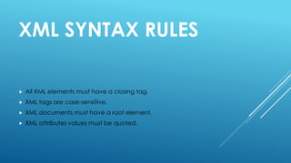 XML simple Introduction | PPT